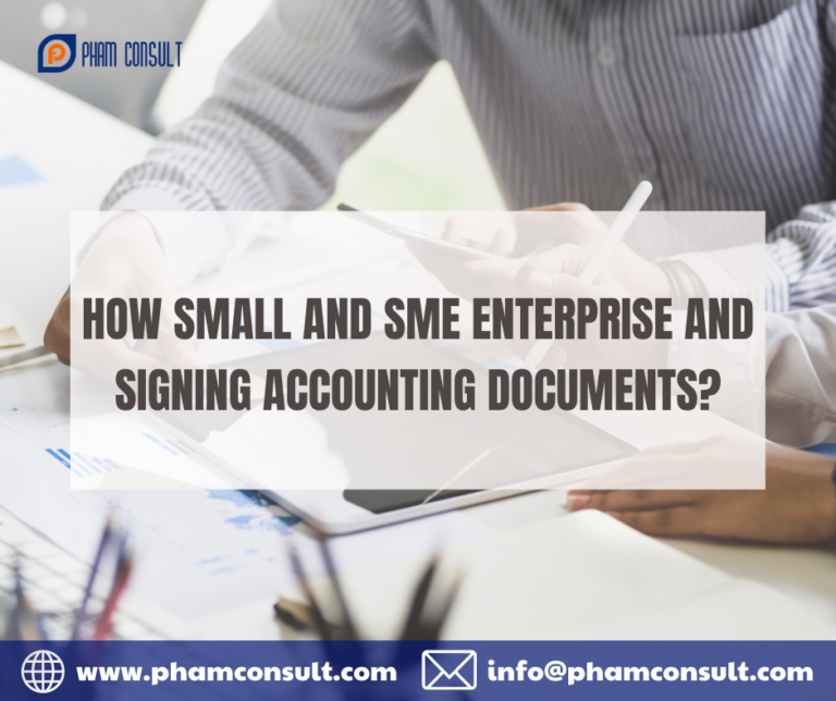 HOW SMALL AND MEDIUM ENTERPRISE AND SIGNING ACCOUNTING DOCUMENTS ...