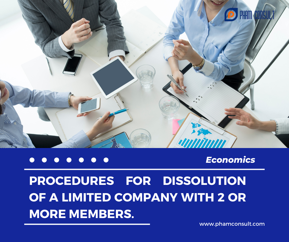 PROCEDURES FOR DISSOLUTION OF A LIMITED COMPANY WITH 2 OR MORE MEMBERS ...