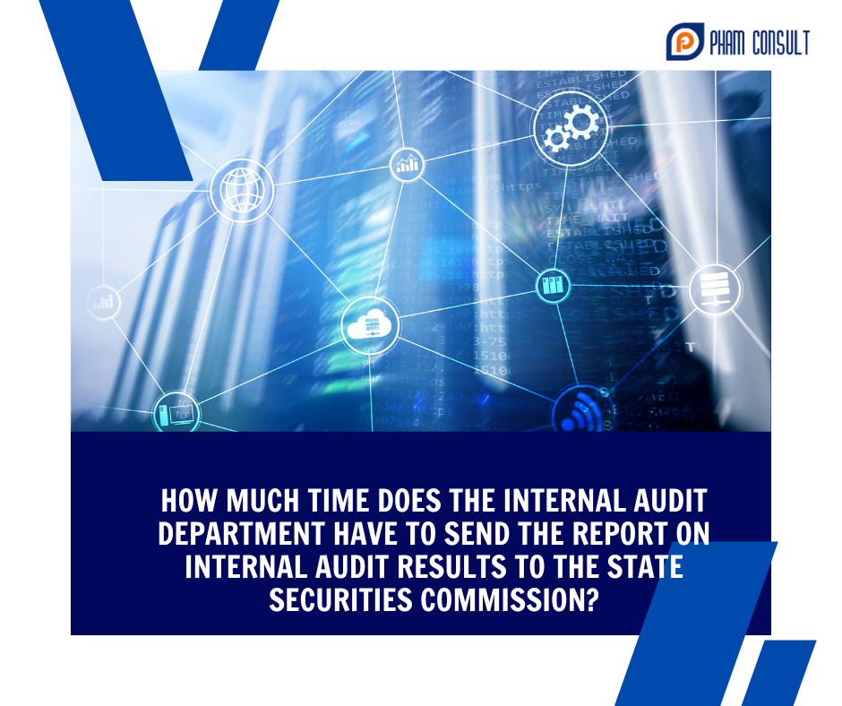 HOW MUCH TIME DOES THE INTERNAL AUDIT DEPARTMENT HAVE TO SEND THE ...