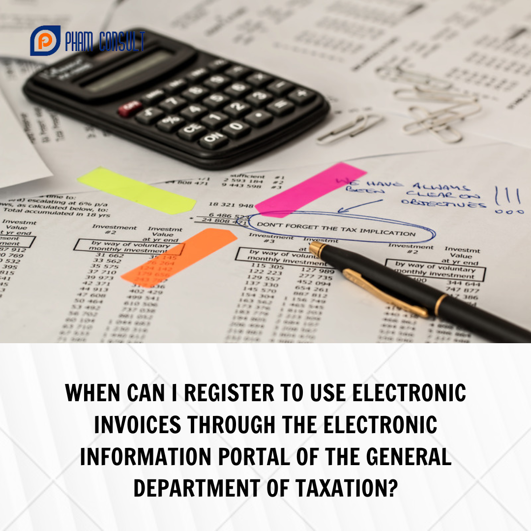 WHEN CAN YOU REGISTER TO USE ELECTRONIC INVOICES THROUGH THE ELECTRONIC ...