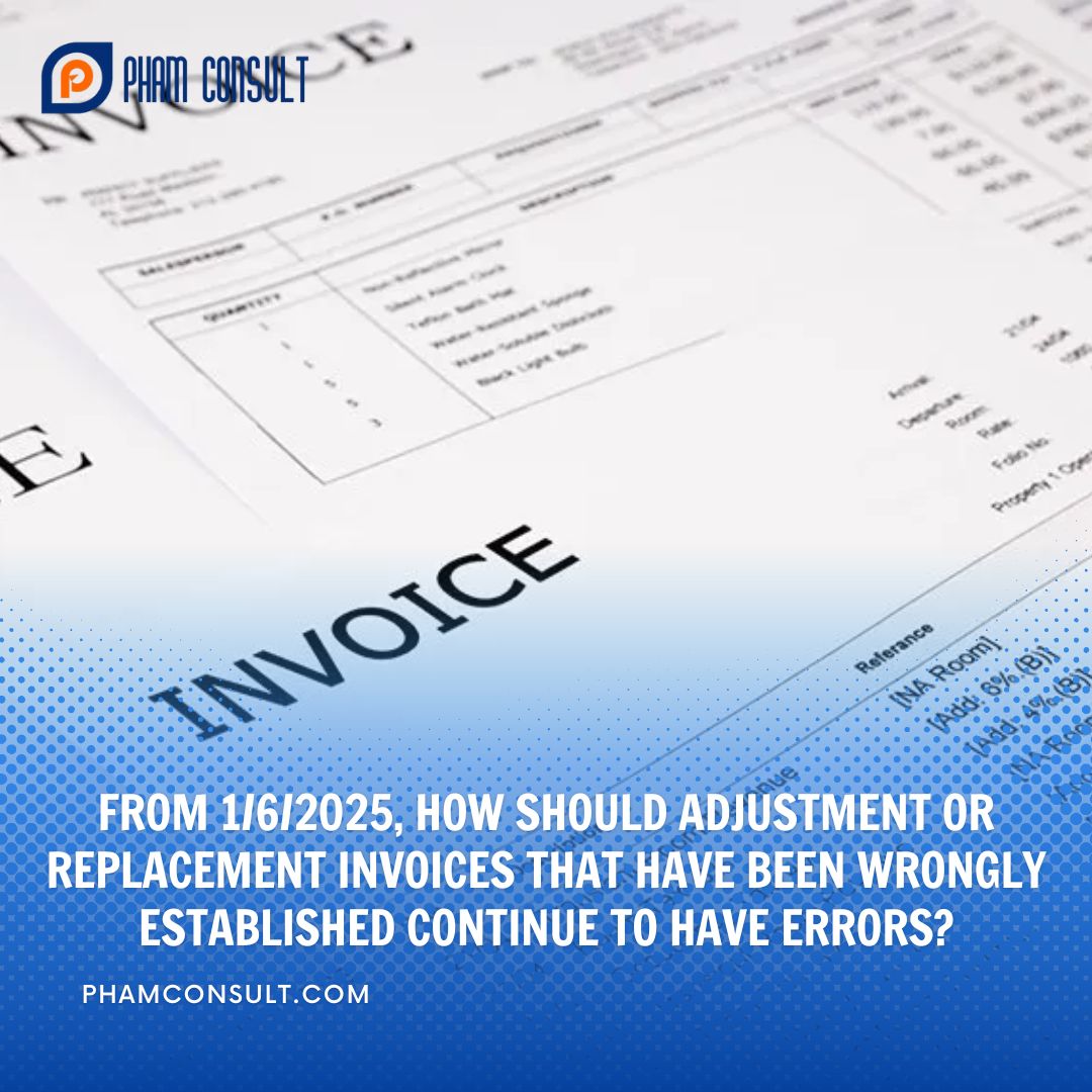 From June 1, 2025, if an adjusted invoice or a replacement invoice for ...